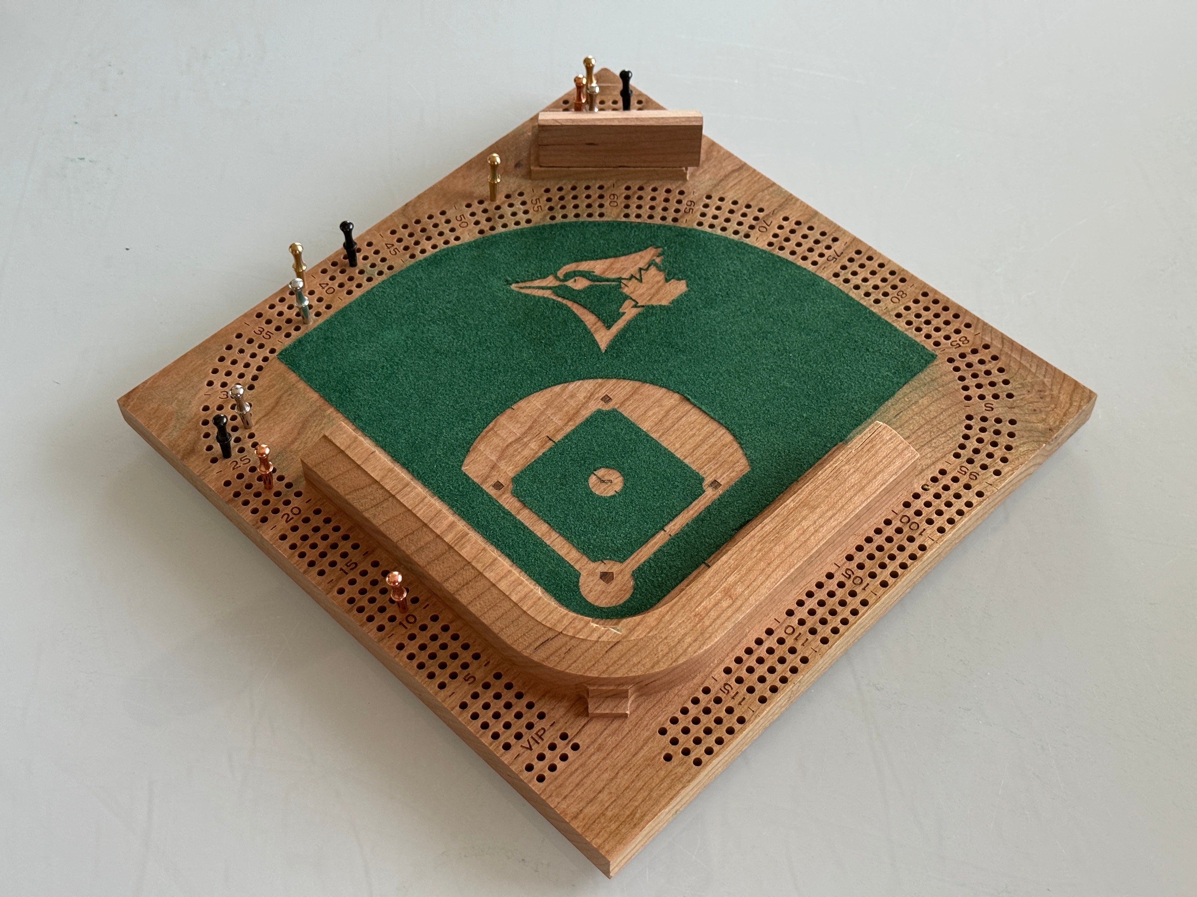 Baseball Diamond Cribbage Boards – Cribscapes 3D Adventure / Sports ...