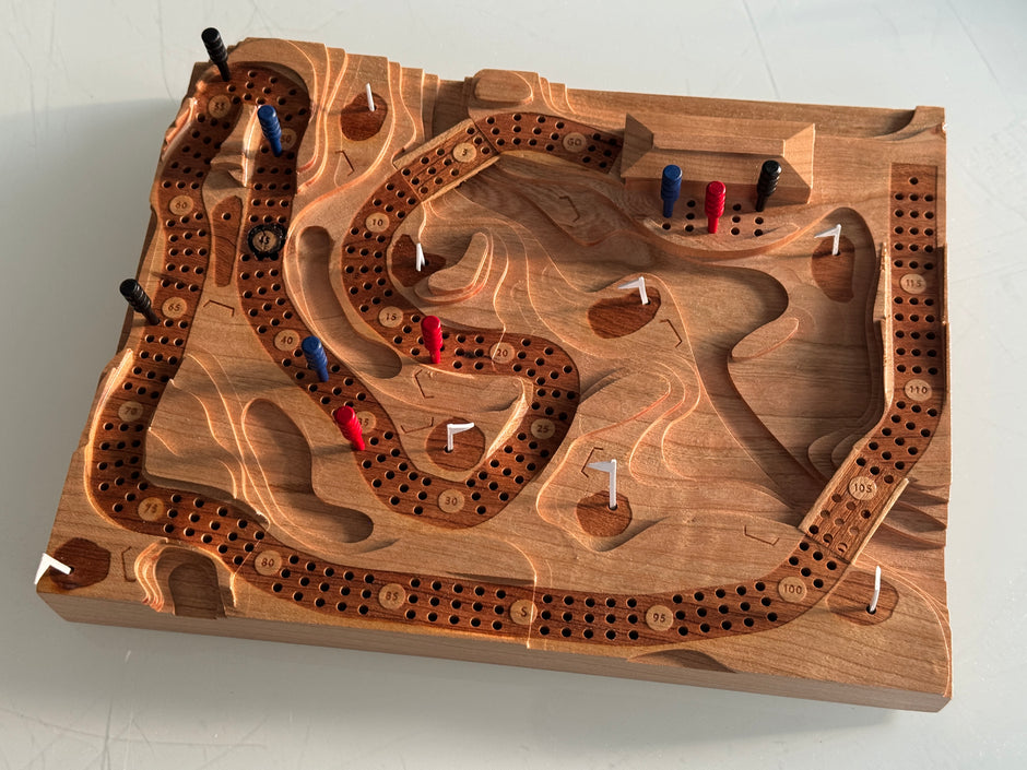 Golf Cribbage Boards – Cribscapes 3D Adventure / Sports Cribbage Boards